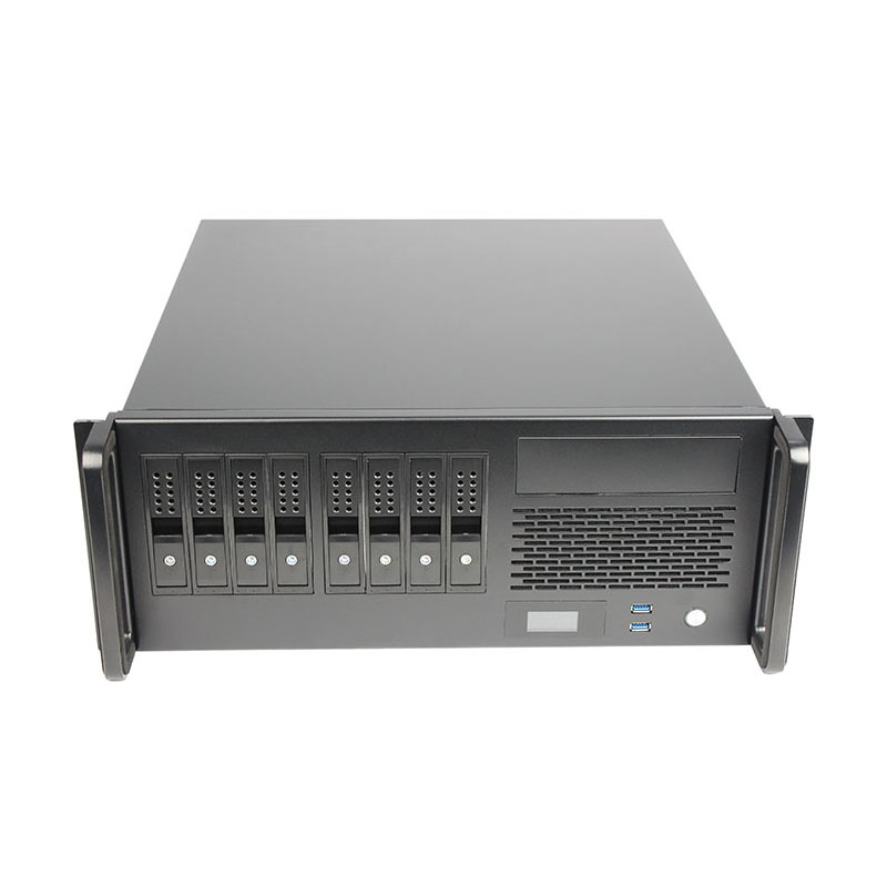 4U rack mount server case with HDD tray industry rackmount chassis ...
