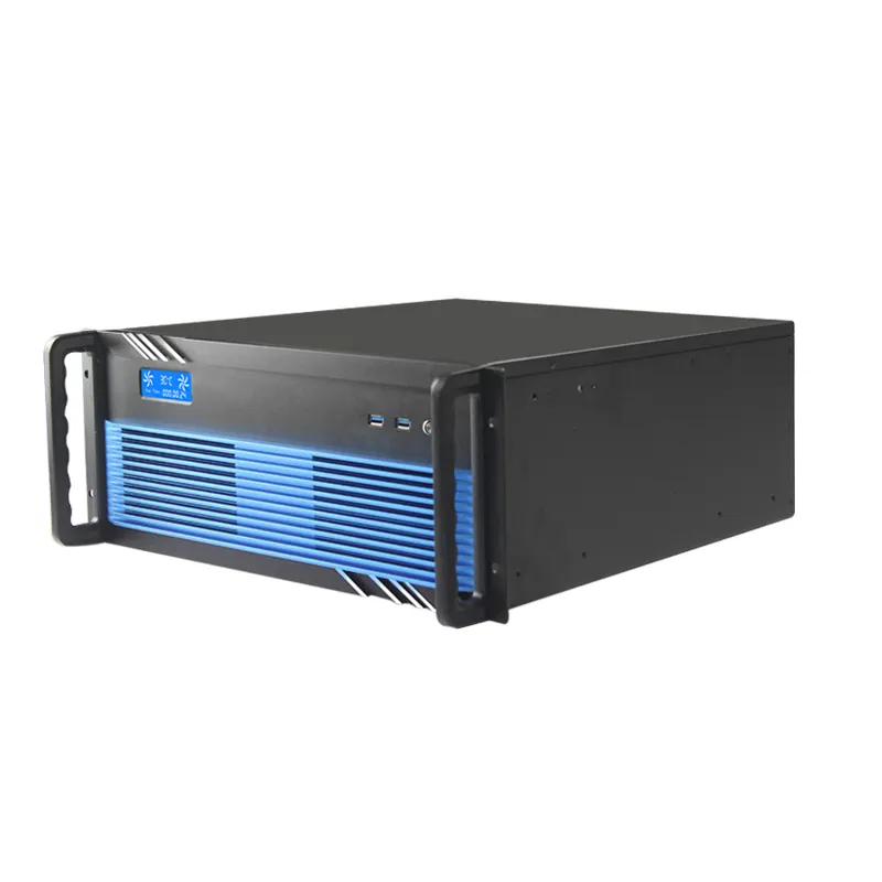 Industrial Computer PC 4u Server Case Wth TEMP Display Rack Server ...